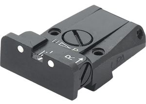 Adjustable Rear Sight LPA TR Fiberglass Black