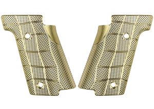 Grip panels LOK Grips Walther Q-series SF GridLOK Brass
