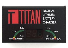 Battery Titan Li-ion 7.4V 3000mAh Brick T-Plug Deans