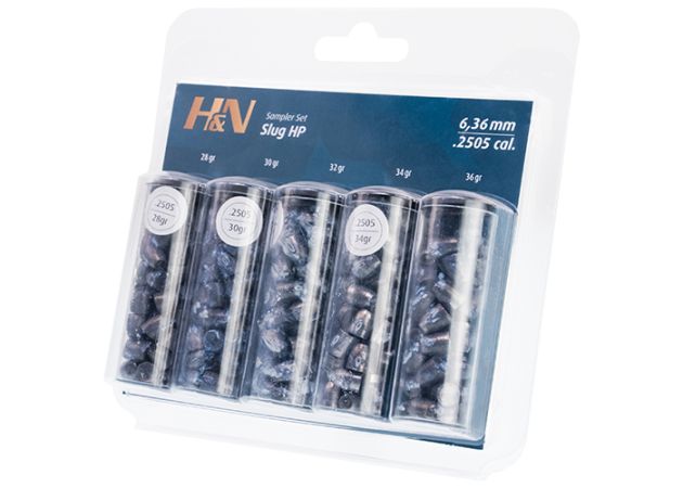 Airgun Slugs H&N Sampler Set 6.35 mm 28-36 grain (.250)