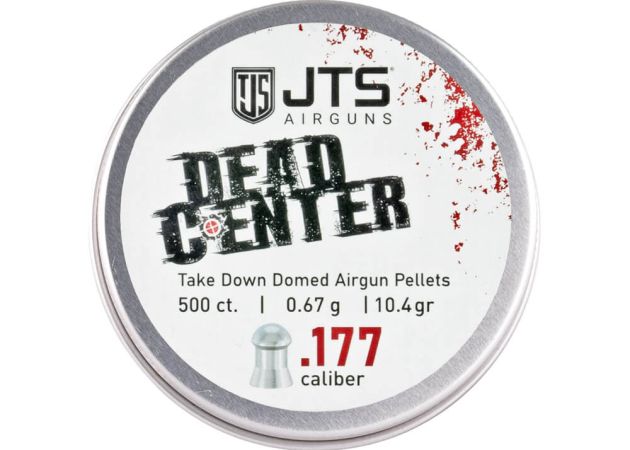 Airgun Pellets JTS Dead Center Precision Domed 4.5 mm 10.4 grain