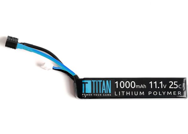 Batterij Titan LiPo 11.1V 1000mAh Stick T-Plug Deans