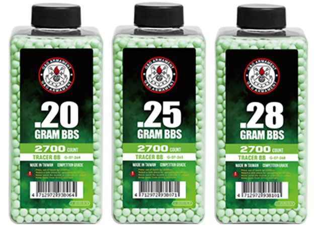 BB's G&G Tracer Green 2700 pcs
