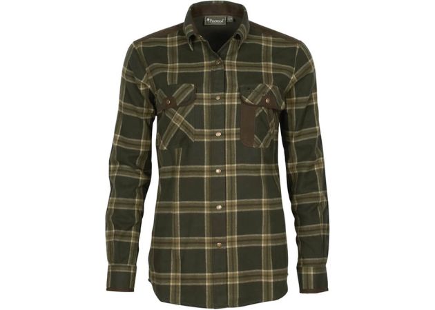 Blouse Pinewood Prestwick Exclusive Ladies Dark Green / Green