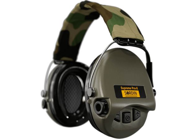Ear Defender Sordin Supreme Pro X Textile Camo