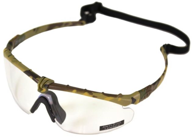 Bril Nuprol Battle Pro's Camo Frame Clear Lense