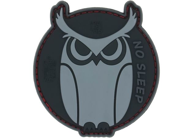 Patch JTG 3D PVC No Sleep Owl SpecialOps