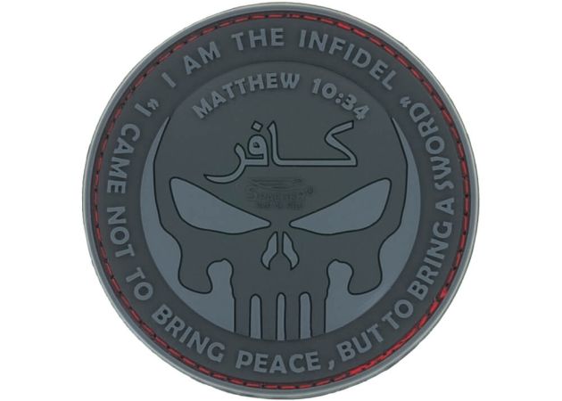 Patch JTG 3D PVC The Infidel Punisher
