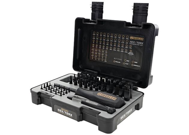 Screwdriver Set Wheeler Hex/Torx 65 Piece