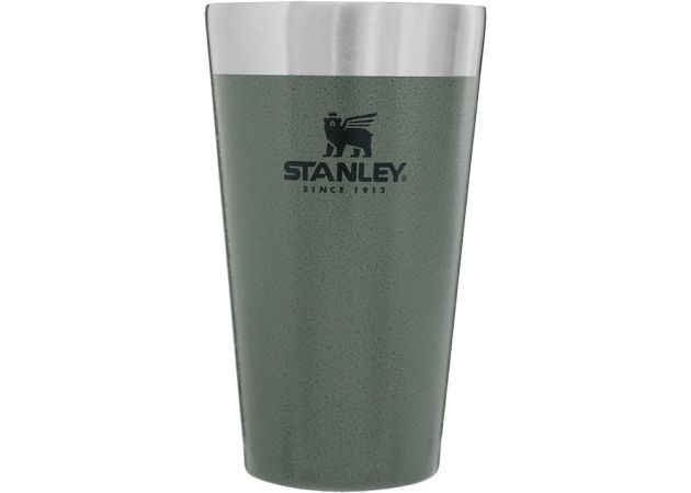 Thermos Cup Stanley The Stacking Beer Pint 0.47 L - Hammertone Green