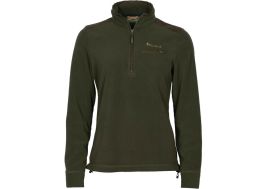Sweater Pinewood Småland Hunters Half Zip Ladies Hunting Brown