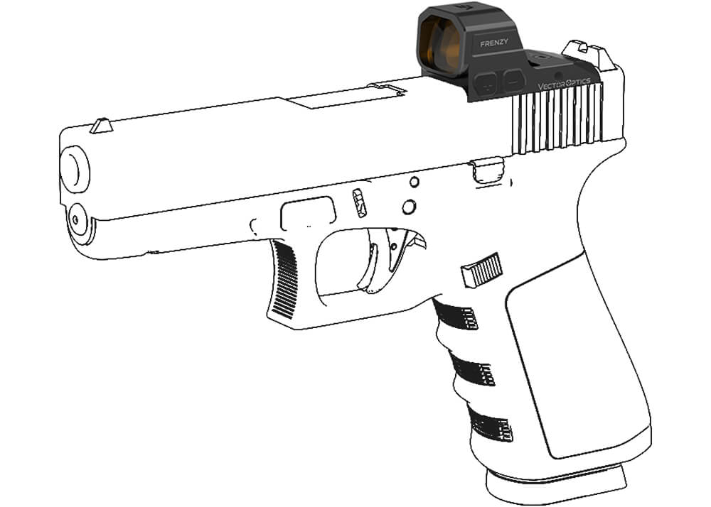glock 17 vector optics